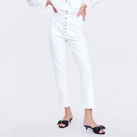 Zara | Jeans | Zara 8s Straight Leg Jeans 2 New | Poshmark